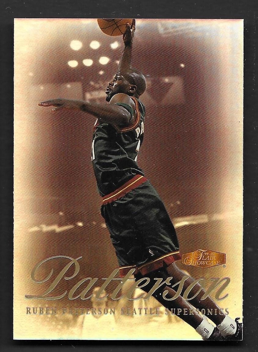 1999-00 Flair Showcase #65 Ruben Patterson Seattle Supersonics | eBay