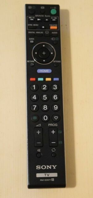 Sony Rm-ed011 TV Remote Control Original Genuine A081 for sale online ...