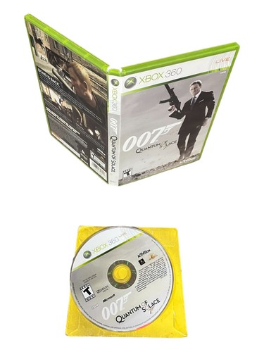 Microsoft Xbox 360 Disc Case No Manual TESTED 007 Quantum of Solace | eBay