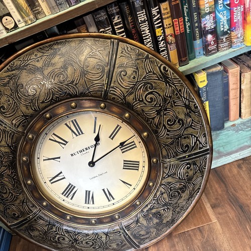 Rutherford London England 29.5 Inch Diameter 3 Inch Deep Wall Clock | eBay