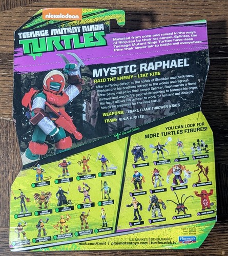 Mystic Raphael Teenage Mutant Ninja Turtles Action Figure 2014 TMNT ...