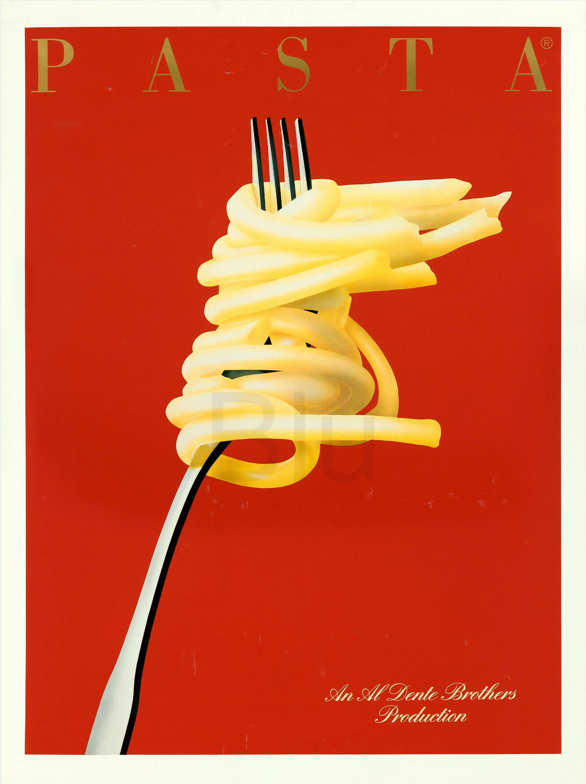 Pasta Advertising Poster 14 x 11" Photo | eBay
