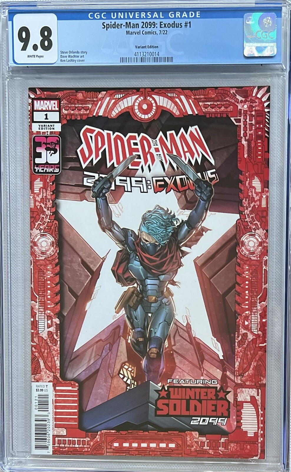 Spider-Man 2099 Exodus #1 Marvel Comics (2022) Lashley Variant Cover ...