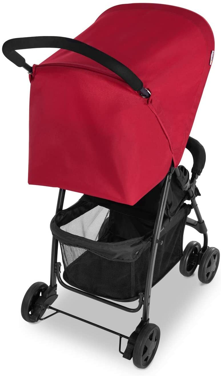 Hauck Lightweight Red and Black Sport Pushchair Buggy Stroller with ...