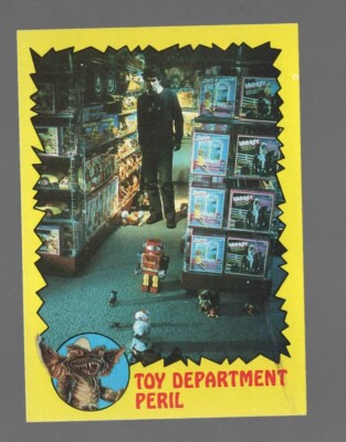 1984 TOPPS GREMLINS #64 TOY DEPARTMENT PERIL SET BREAK | eBay