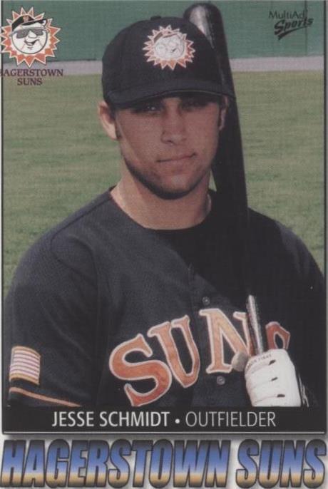 2004 MultiAd Sports Hagerstown Suns - Jesse Schmidt #24 (RC) for sale ...