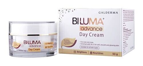 Biluma Advance Day Cream 50g for nourishment and brightening skin free ...