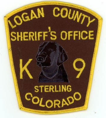 COLORADO CO LOGAN COUNTY SHERIFF K-9 SHOULDER PATCH POLICE | eBay