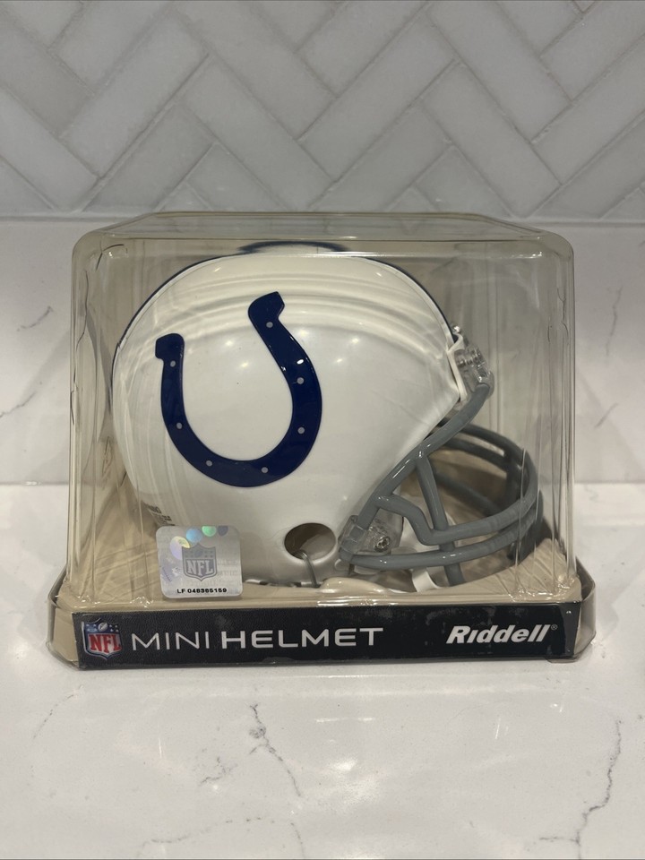 NFL Indianapolis Colts VSR4 Mini T/B 04-19 Helmet Riddell Discontinued ...