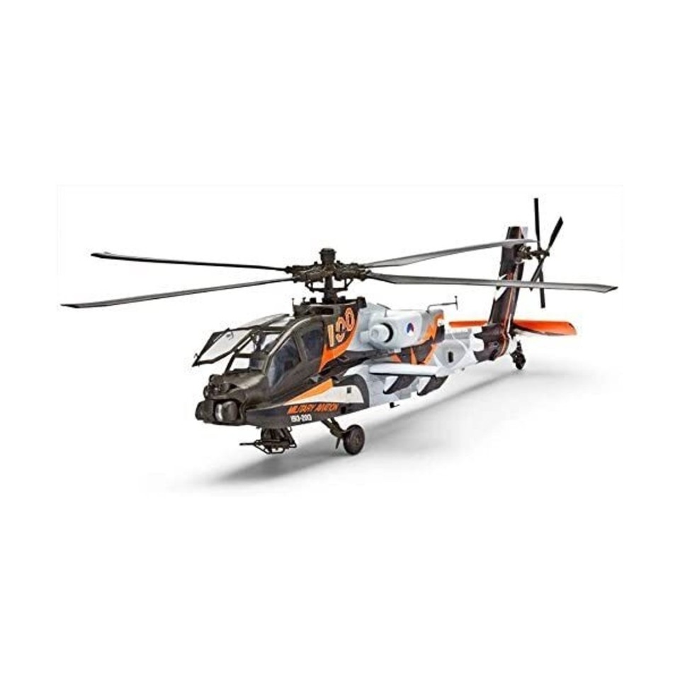 Revell/Mono Model Kit AH-64D Longbow Apache - 100 years Military Avi ...