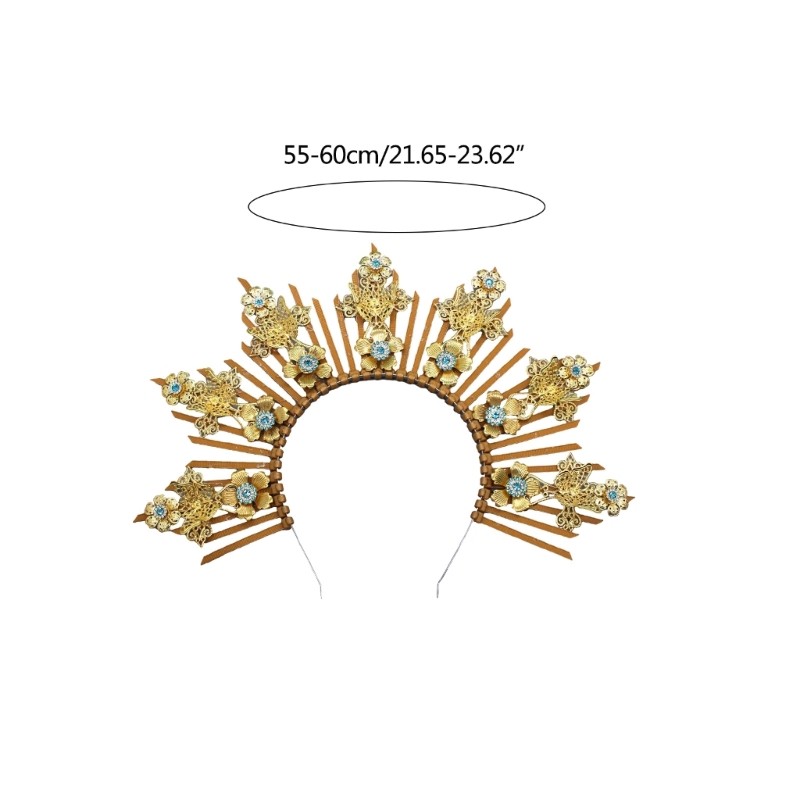 Lolitaa Crowns DIY Material Crowns Headband DIY haloheadband Baroque ...