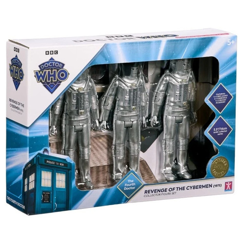 DOCTOR WHO :- Revenge Of The Cybermen - Brand New 4th Doctor B&M Figure ...