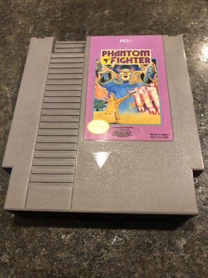 PHANTOM FIGHTER AUTHENTIC CLASSIC VIDEO GAME ORIGINAL Nintendo System ...