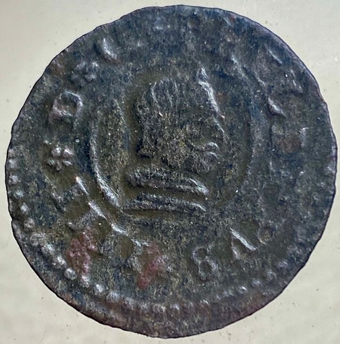 Full Date 1664 Coin Spanish Empire 16 Maravedis King Philip IV Rare ...