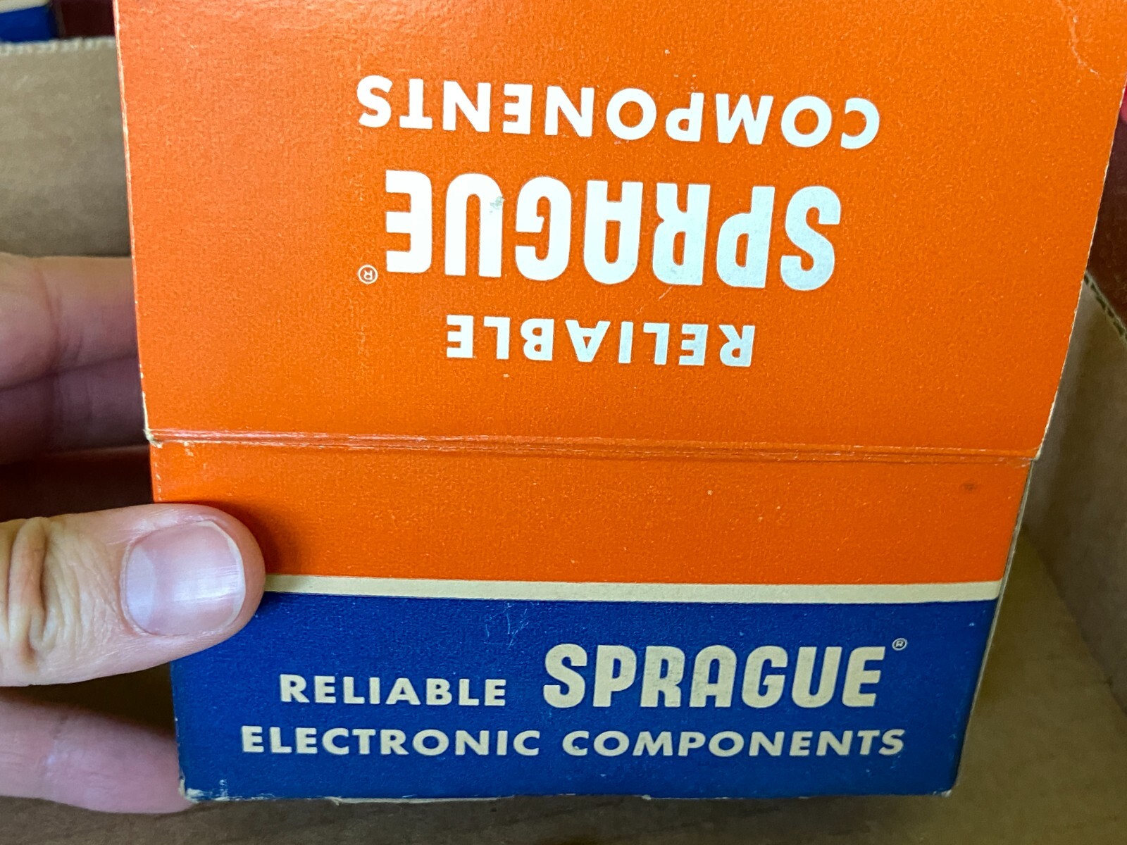 2 NOS Vintage Sprague Orange Drop .05 uf 600v Tube Amp Tone Capacitors ...