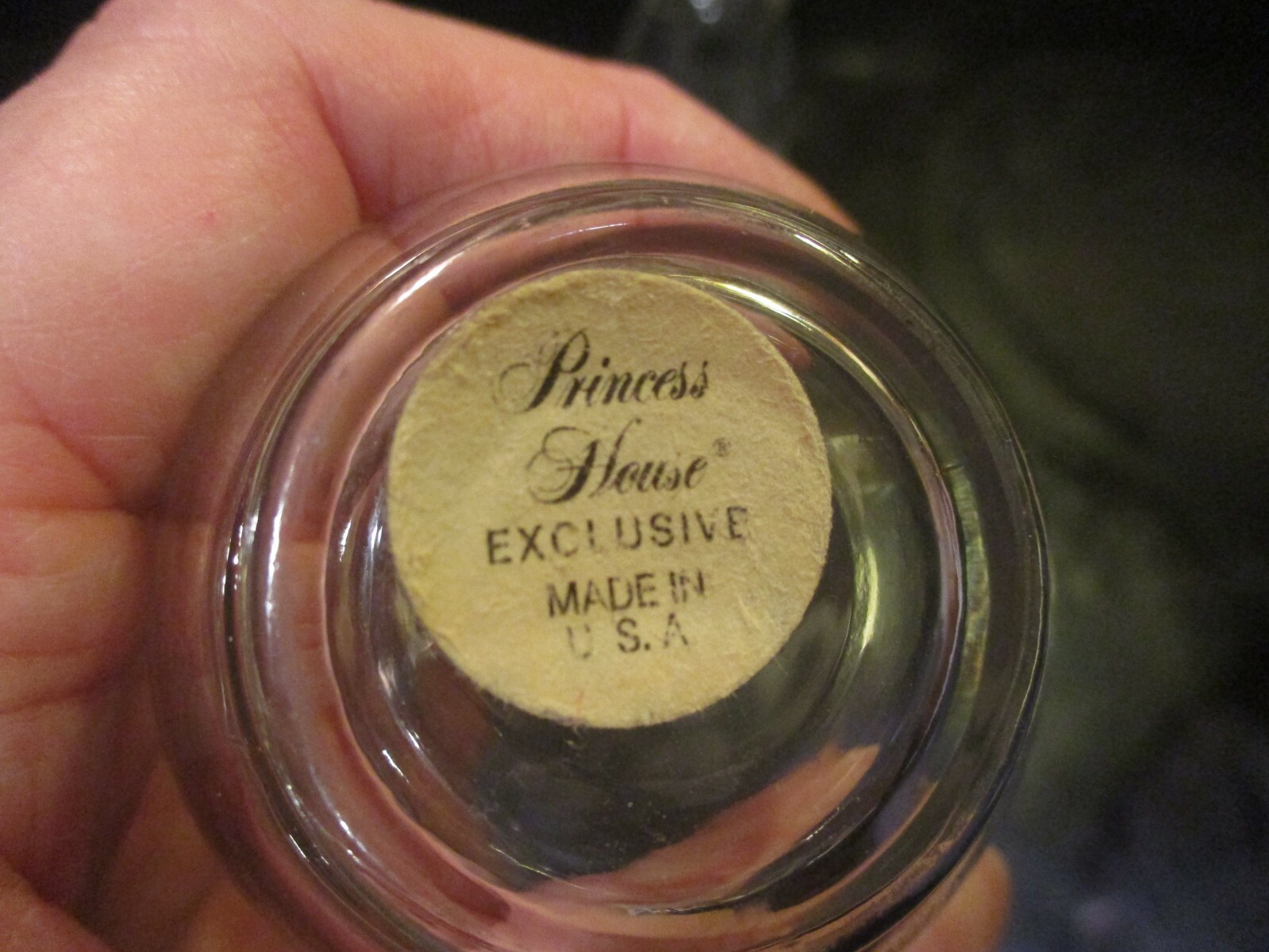 Vintage Princess House Heritage Crystal Salt & Pepper Shakers | eBay