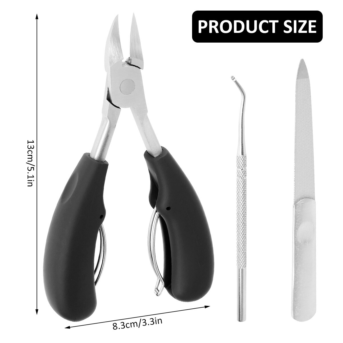 Toenail Cutters Toe Nail Clipper for Ingrown and Thick Toenails Toenail ...