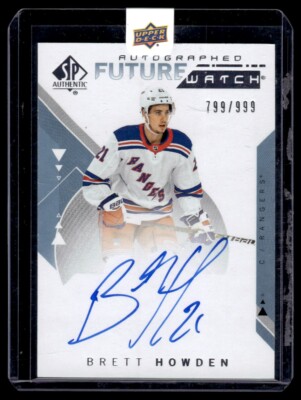 2018-19 SP Authentic Future Watch Autograph Rookie Brett Howden Auto ...