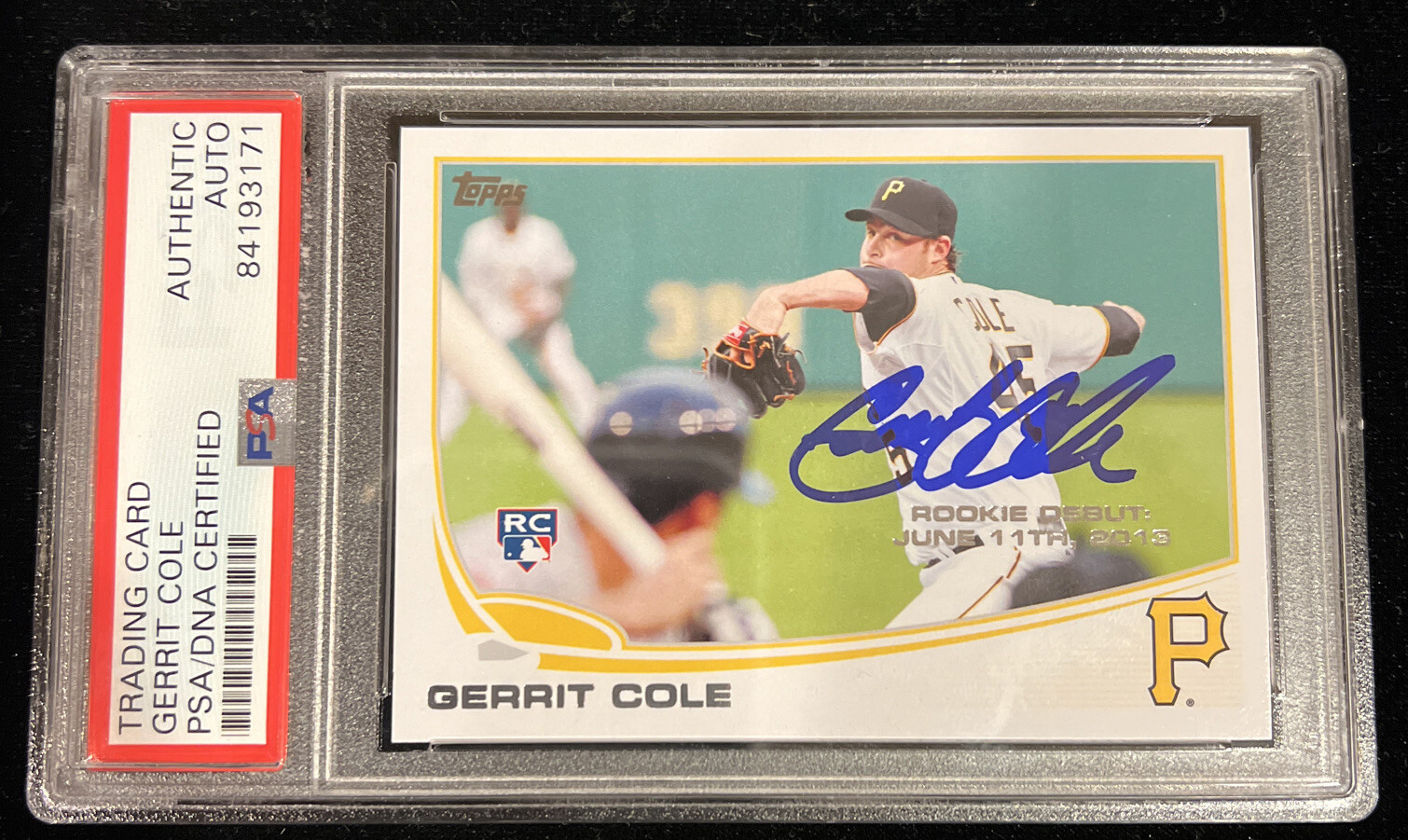 Gerrit Cole Autographed Memorabilia | Signed Photo, Jersey ...