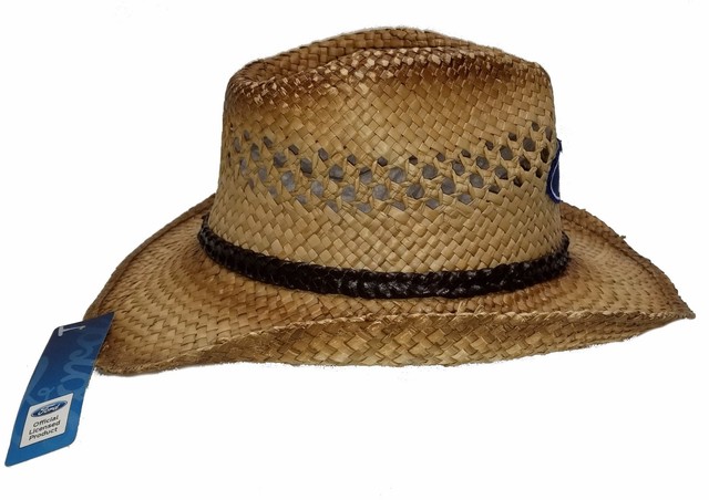 Ford Straw Western Cowboy Hat Official Licensed Brown 300907 for sale ...