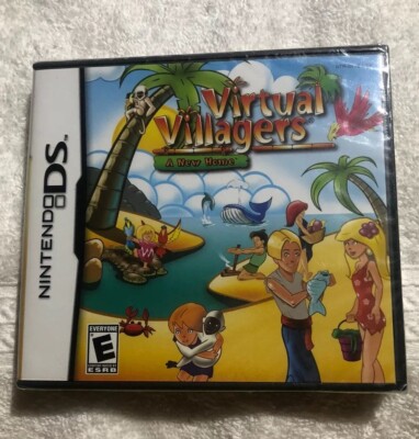 Virtual Villagers: A New Home (Nintendo DS, 2010) DS Brand NEW Rare 👀 👍 ...