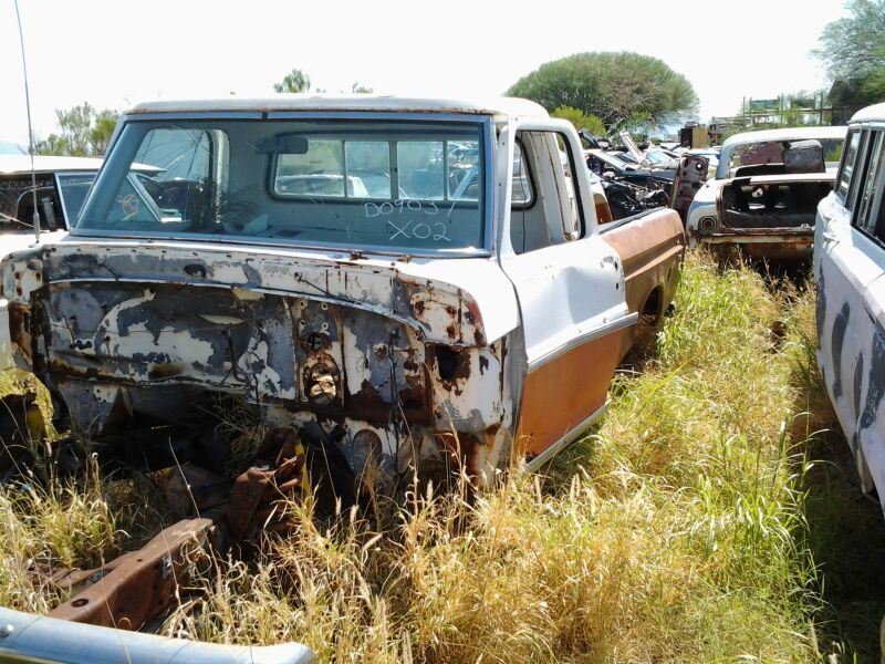 67 68 69 70 71 72 73 FORD F100 FRONT AXLE ASSEMBLY MANUAL STEERING ...