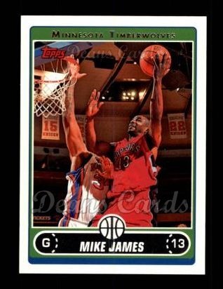 2006 Topps #102 Mike James Timberwolves Duquesne 8 - NM/MT | eBay