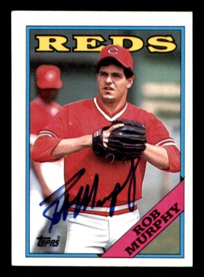 1988 Topps Baseball #603 Rob Murphy Signed Autograph (No COA) *e1 | eBay