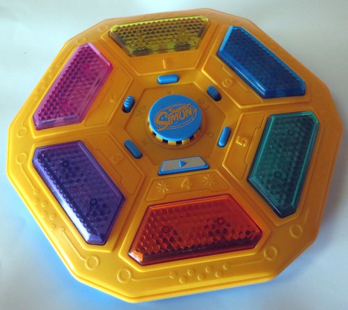 Super Simon electronic 2003 MB Spiele Elektronikspiel Hasbro gelb | eBay.de