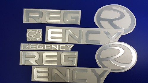 Regency Boat Emblems 30" chrome + FREE FAST delivery DHL express ...