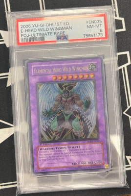 Yu-Gi-Oh! Elemental Hero Wild Wingman [EOJ-EN035] Ultimate Rare 1st Ed ...