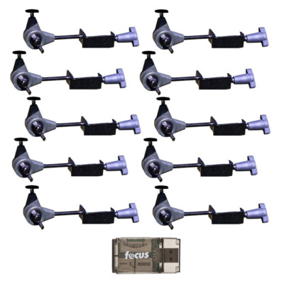 HME Products T-Post Trail Camera Holders 10-Pack: Mounts Game Cams to ...