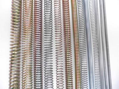 UK 11mm OD Stainless/Carbon compression spring up to 1m long Next day ...