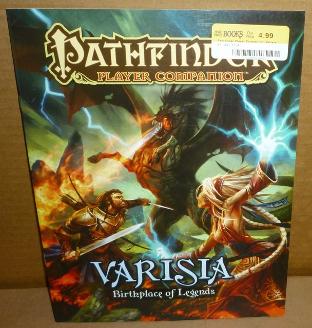 Pathfinder VARISIA BIRTHPLACE OF LEGENDS Player Companion | eBay