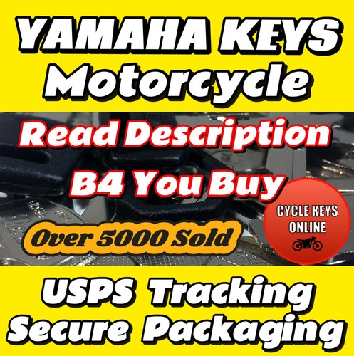 Yamaha Motorcycle Keys | Silver | OE | Right | United States | Cut to ...