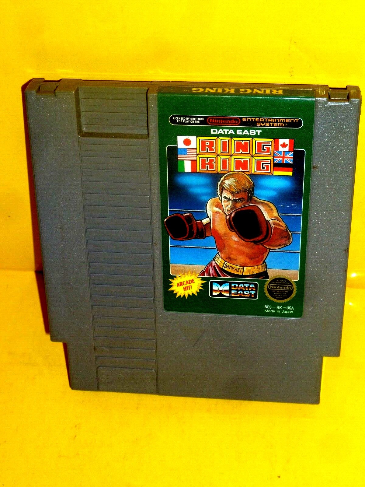 Ring King Boxing Nintendo NES Authentic Excellent Collectors Mint ...