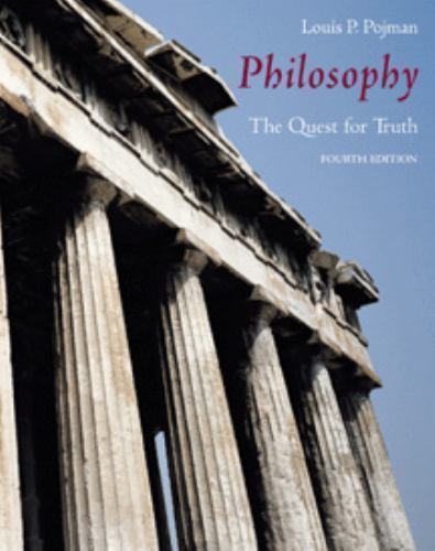 Philosophy : The Quest for Truth by Louis P. Pojman (1998, Hardcover ...