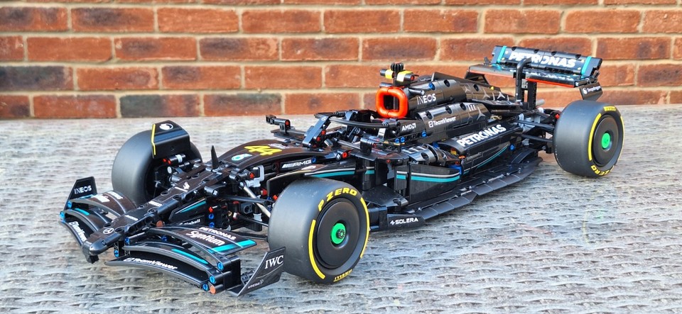 LEGO Mercedes W14 F1 42171 Lewis Hamilton LH44 Custom Sticker Set | eBay