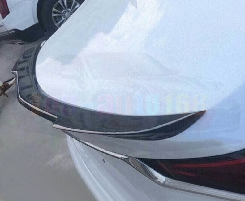 Carbon Fibre Rear Spoiler Tail Trunk Spoiler Wing For Cadillac CT6 2019 ...