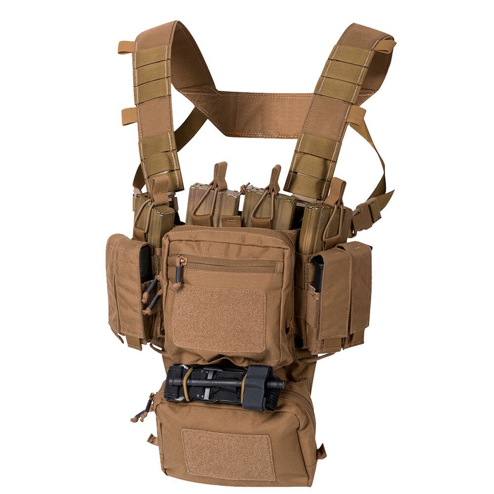 HELIKON TEX Tactical Training Mini Chest Rig Vest MOLLE TMR Operator ...