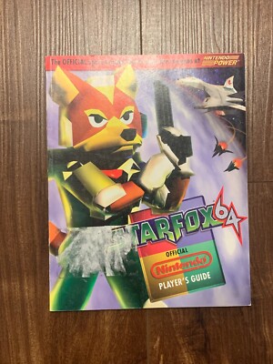 Starfox 64 Star Fox Nintendo Power Official Strategy Magazine Players ...