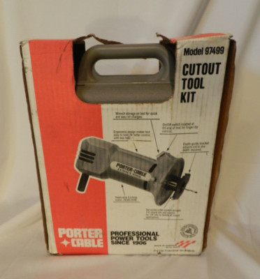 Porter Cable USA Cut Out Tool Model 7499 w/ Original Unopened Box - NEW ...