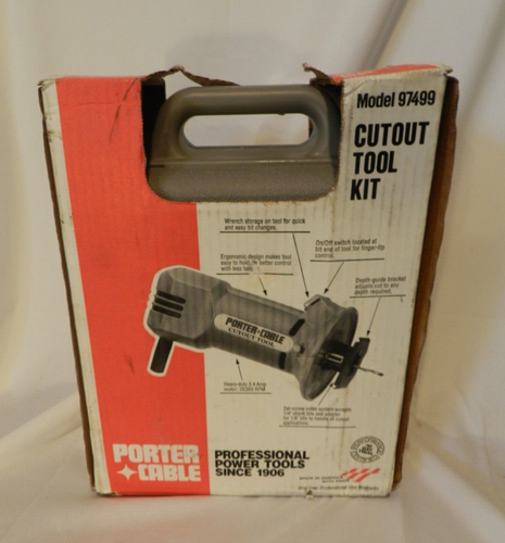 Porter Cable USA Cut Out Tool Model 7499 w/ Original Unopened Box - NEW ...