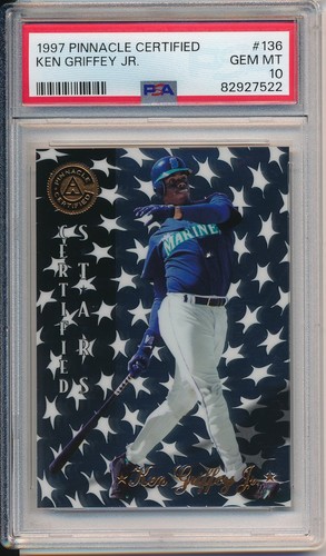 1997 Pinnacle Certified #136 Ken Griffey Jr. PSA 10 | eBay