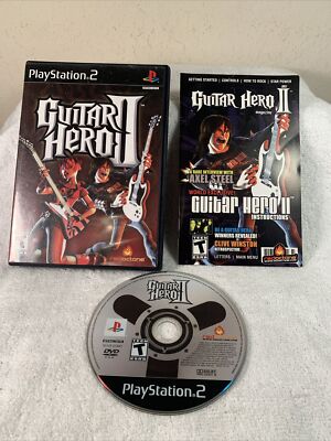 Guitar Hero 2 Sony PlayStation 2 PS2 Video Game Compete More Games In ...