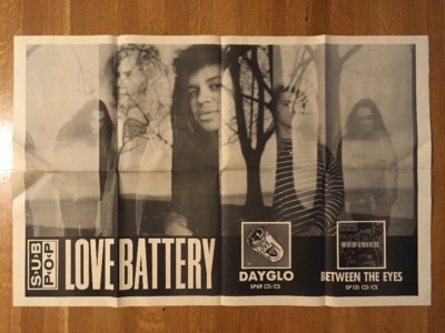 Love Battery Original Promotional Poster Sub Pop 35x23 Seattle Rare on ...