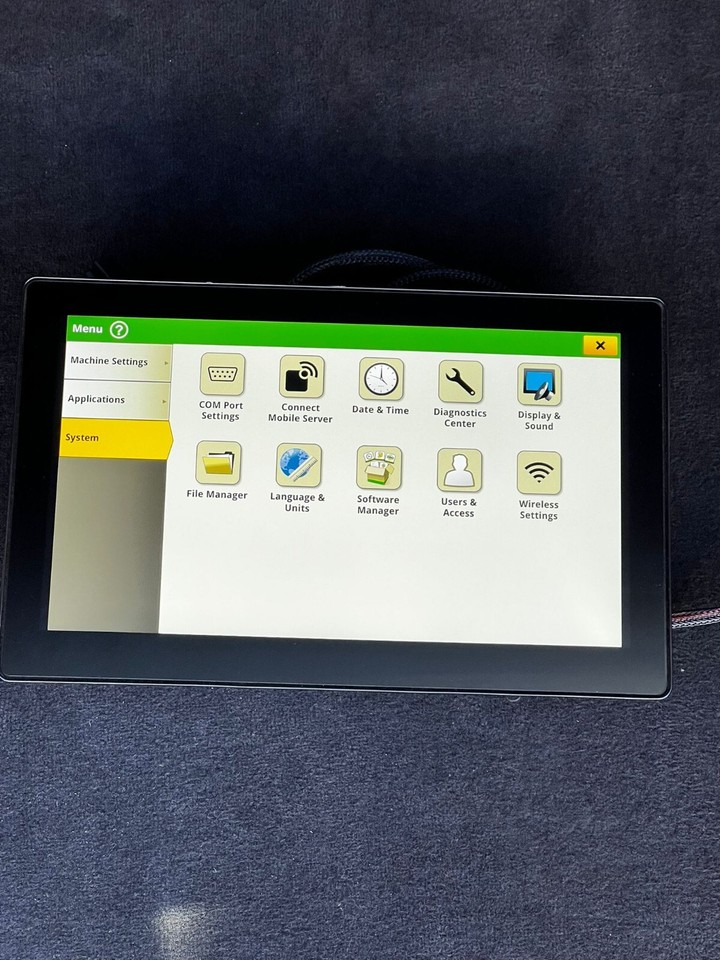 John Deere G5 Plus Universal Display with Basics, AutoTrac & Section ...