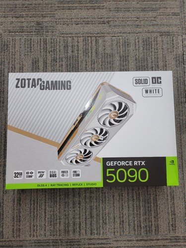 ZOTAC GAMING GeForce RTX 5090 32GB GDDR7 White Edition | Solid OC ...