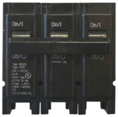 BR340 - Cutler Hammer Plug-In 240V 40A 3 pole circuit breaker 10kA@240V ...