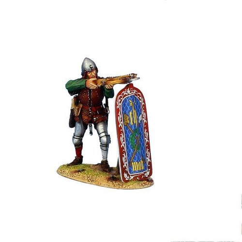 MED040 - Genoese Mercenary Crossbowman Standing Firing - Medieval ...